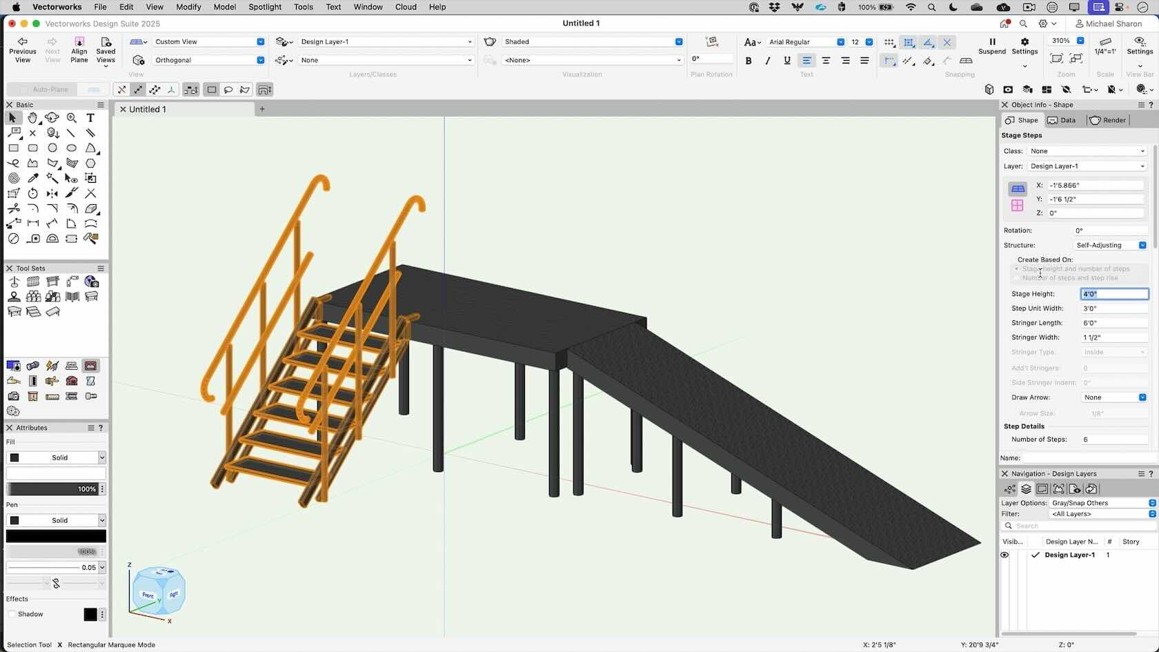 Stage Steps and Stage Ramps 2025 | Vectorworks University